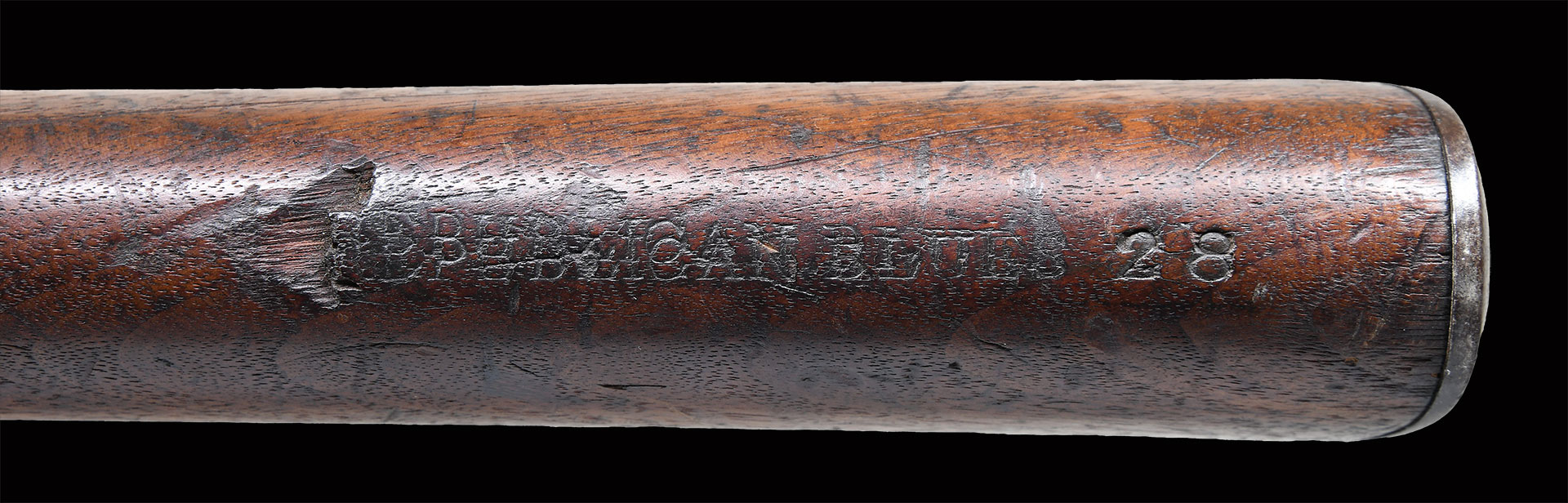 RARE CONFEDERATE “REPUBLICAN BLUES” BRANDED 1855 RIFLE MUSKET | Poulin ...