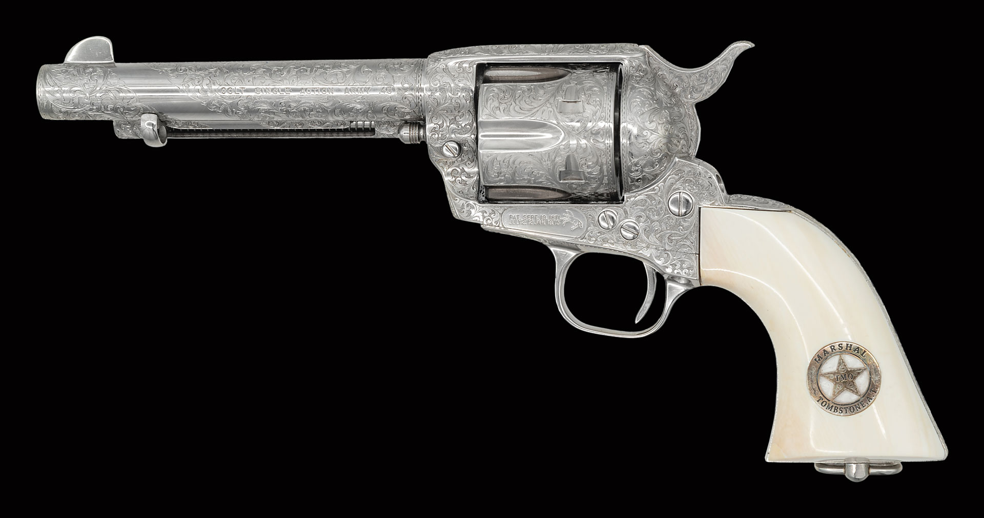 PHENOMENAL DOCUMENTED GEORGE SPRING FACTORY “D” ENGRAVED CUSTOM 3RD GEN ...