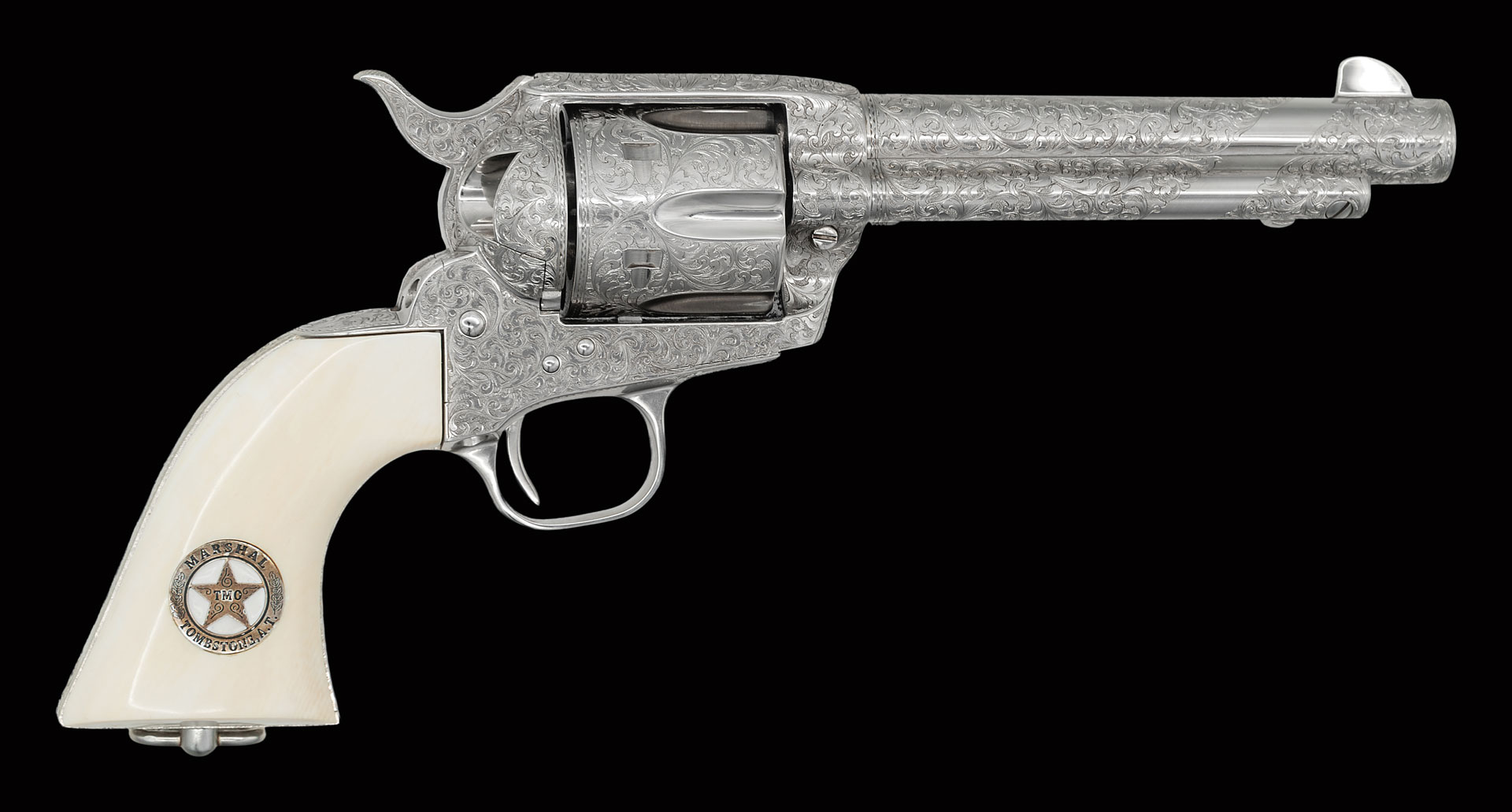 PHENOMENAL DOCUMENTED GEORGE SPRING FACTORY “D” ENGRAVED CUSTOM 3RD GEN ...