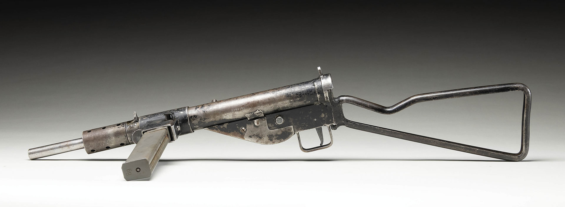 FULLY TRANSFERABLE STEN MK2 SUBMACHINE GUN | Poulin's Antiques and ...