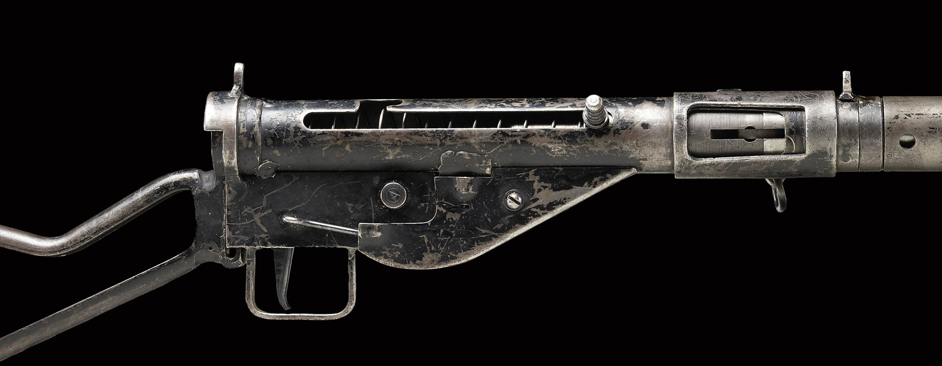 FULLY TRANSFERABLE STEN MK2 SUBMACHINE GUN | Poulin's Antiques and ...